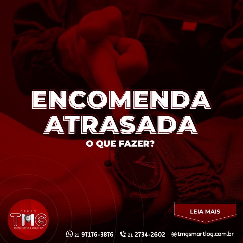 ENCOMENDA ATRASADA, O QUE FAÇO? - TMG Logística